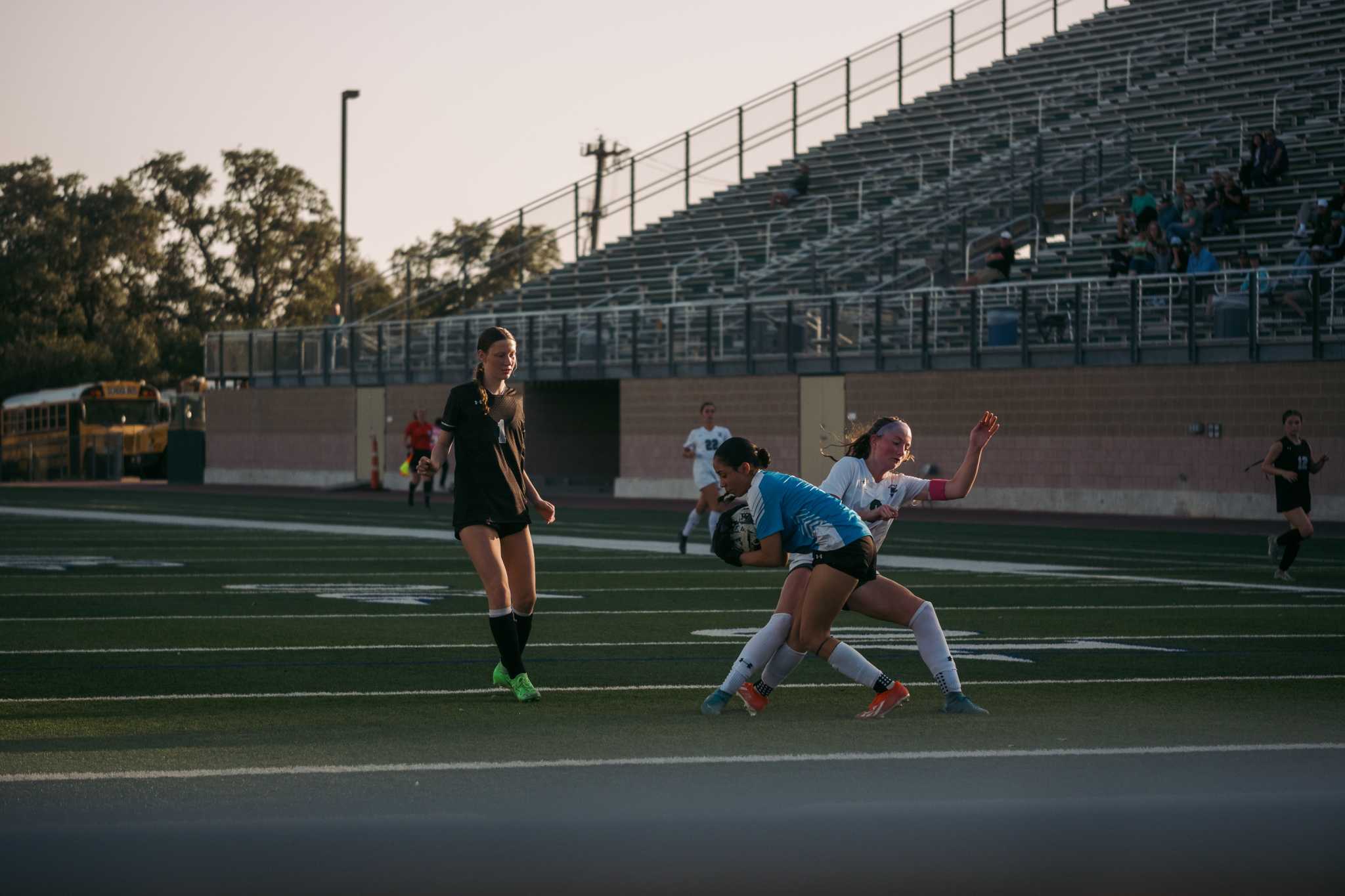 District 27-6A girls soccer race tightens after Reagan, Clark draw