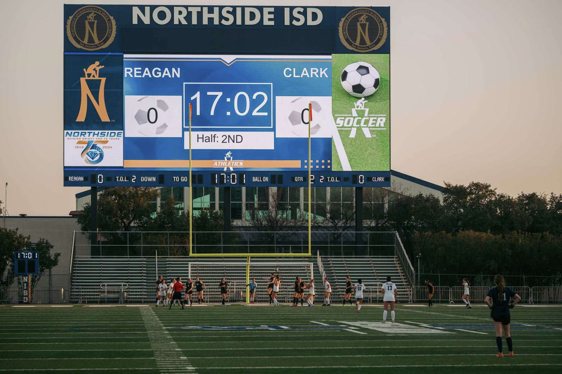 District 27-6A girls soccer race tightens after Reagan, Clark draw
