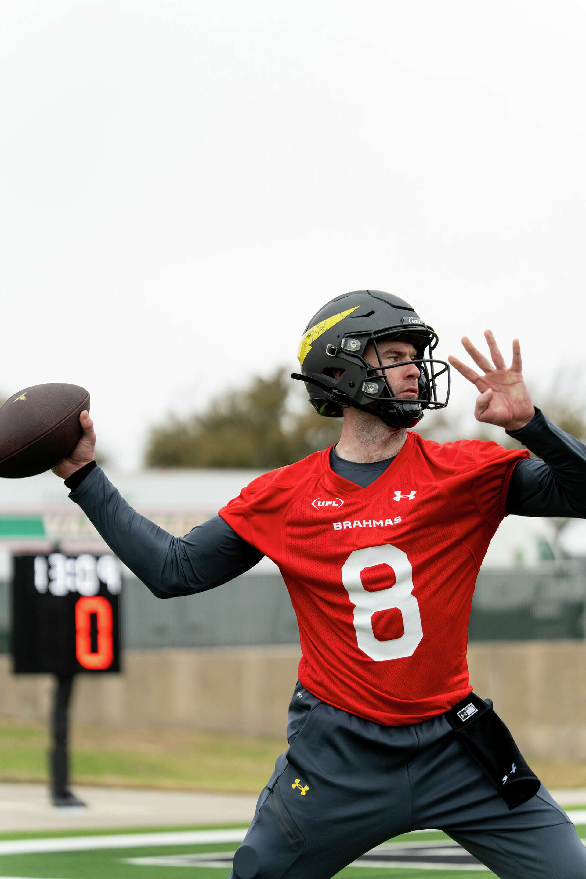 Kevin Hogan to replace Kellen Mond as Brahmas' starting QB