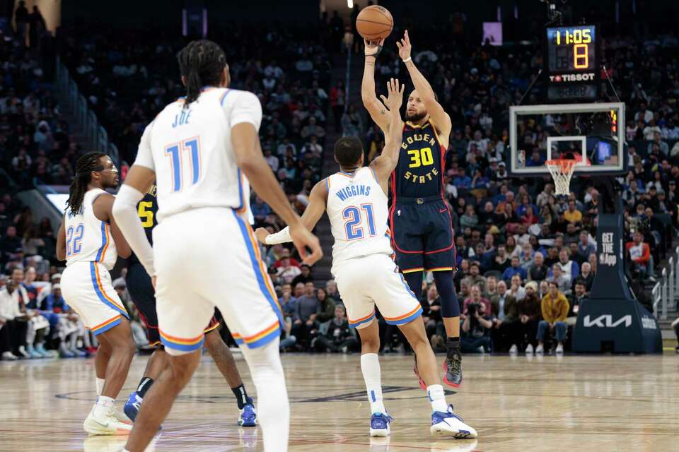 Steph Curry’s 4,000 3s: From a shy rookie to Warriors’ ‘sniper’