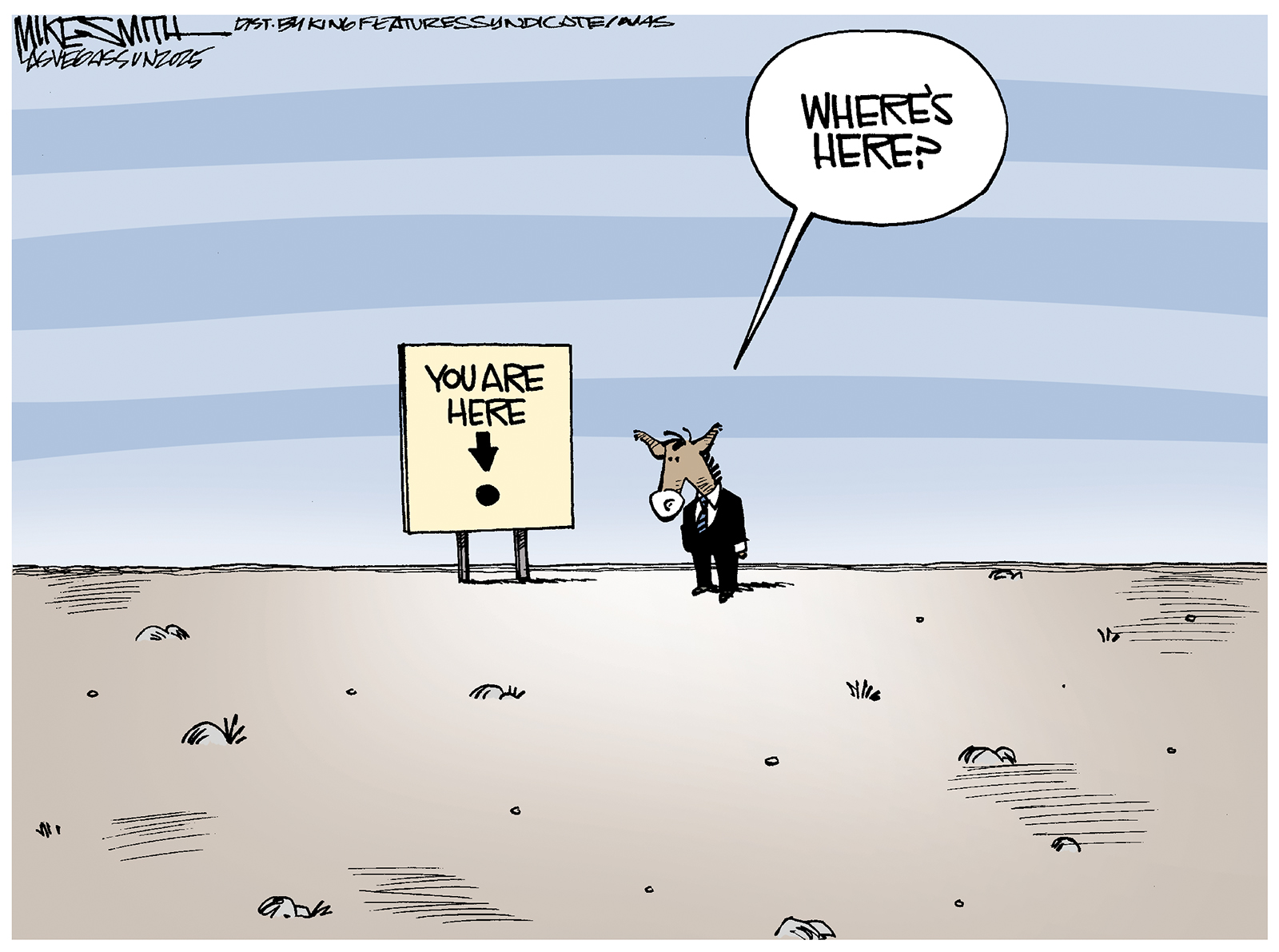 Opinion cartoon: Mapmaking