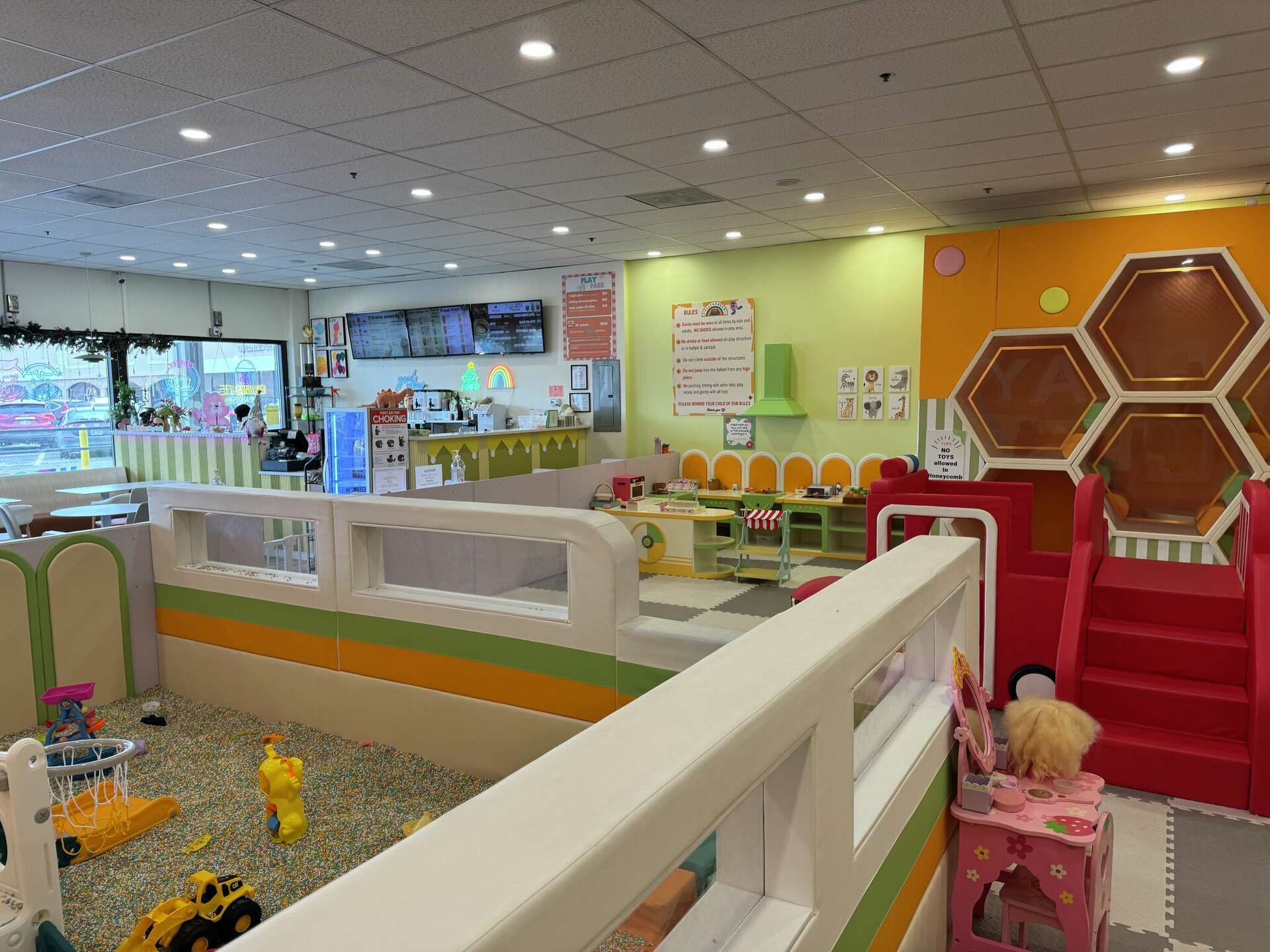 Local cafe offers large play area for kids, cafe time for parents