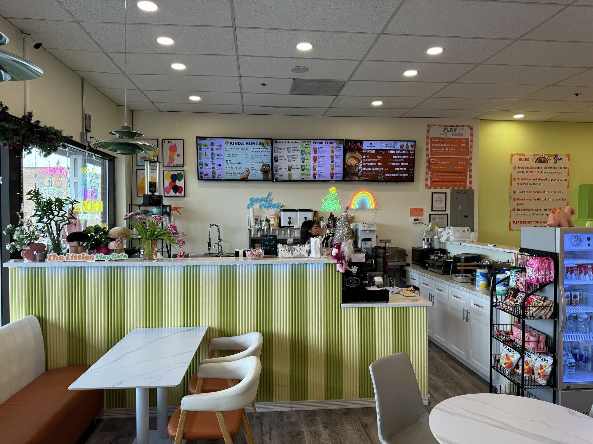 Local cafe offers large play area for kids, cafe time for parents