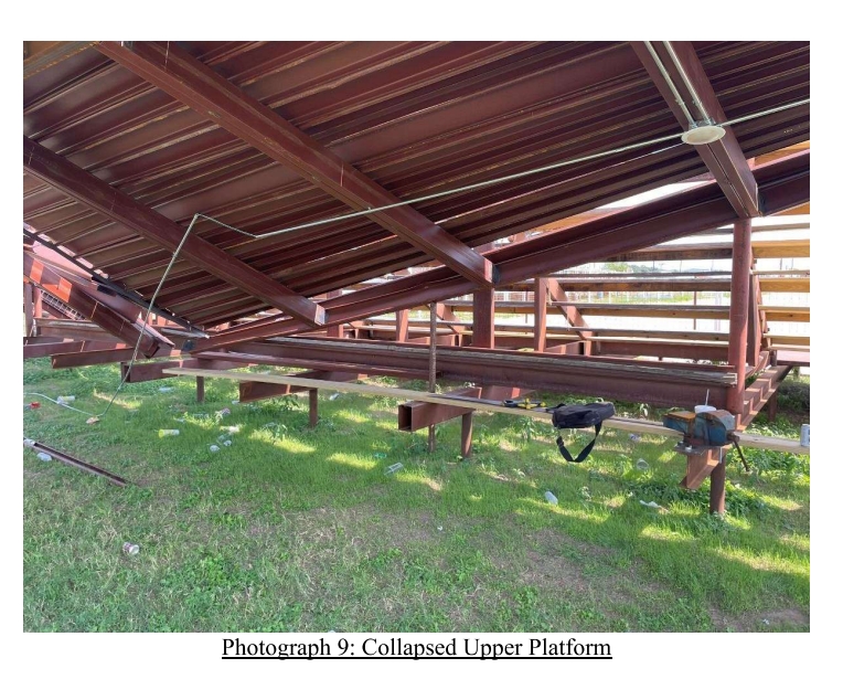 Engineer's report: Faulty weld led to fatal Boerne bleacher collapse