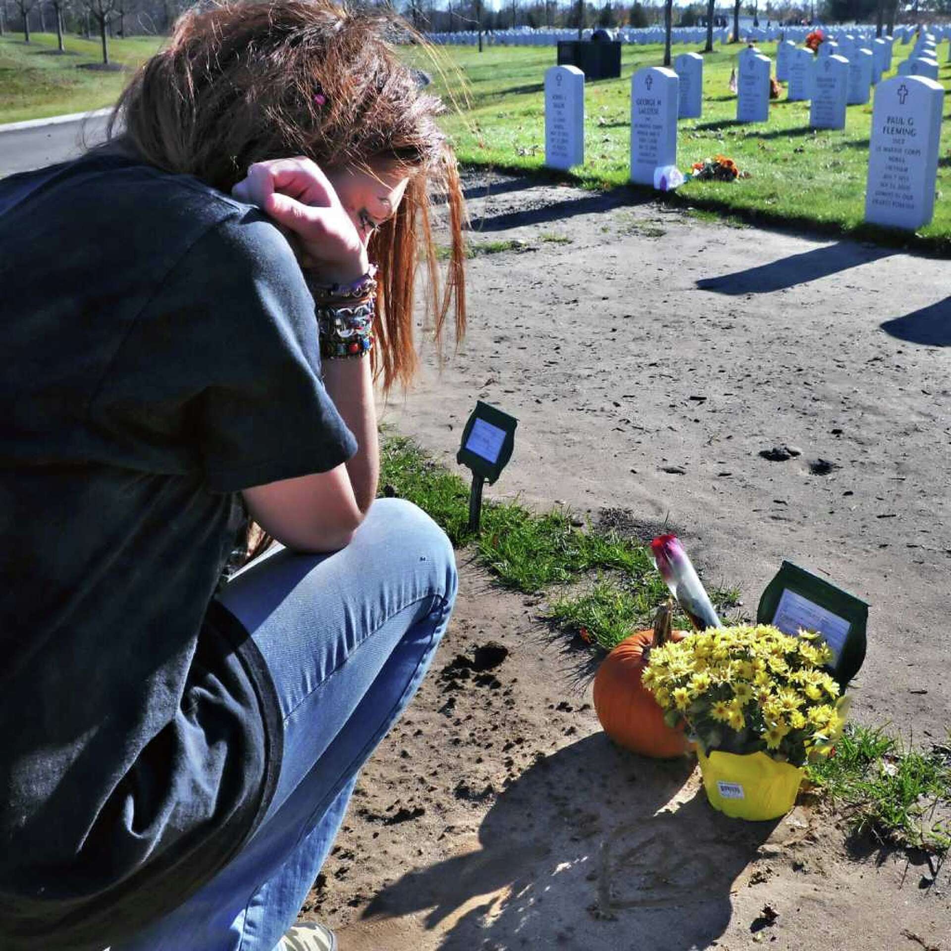 Photos: Preparing for Veterans Day