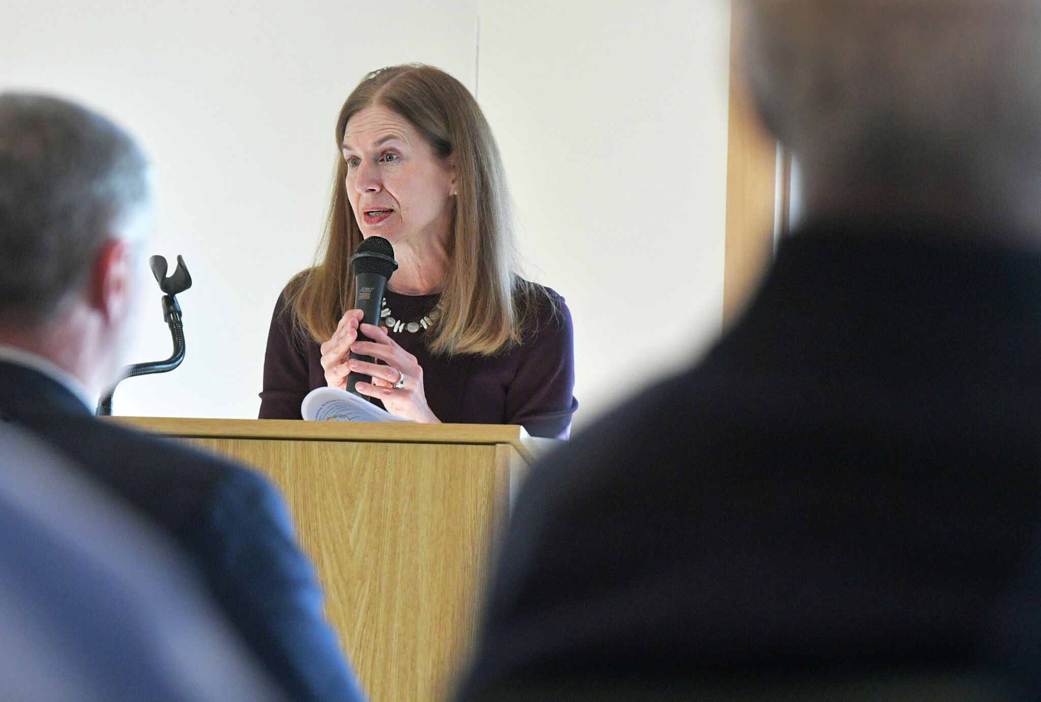 Lt. Gov. Susan Bysiewicz honors Korea, Vietnam veterans in Redding