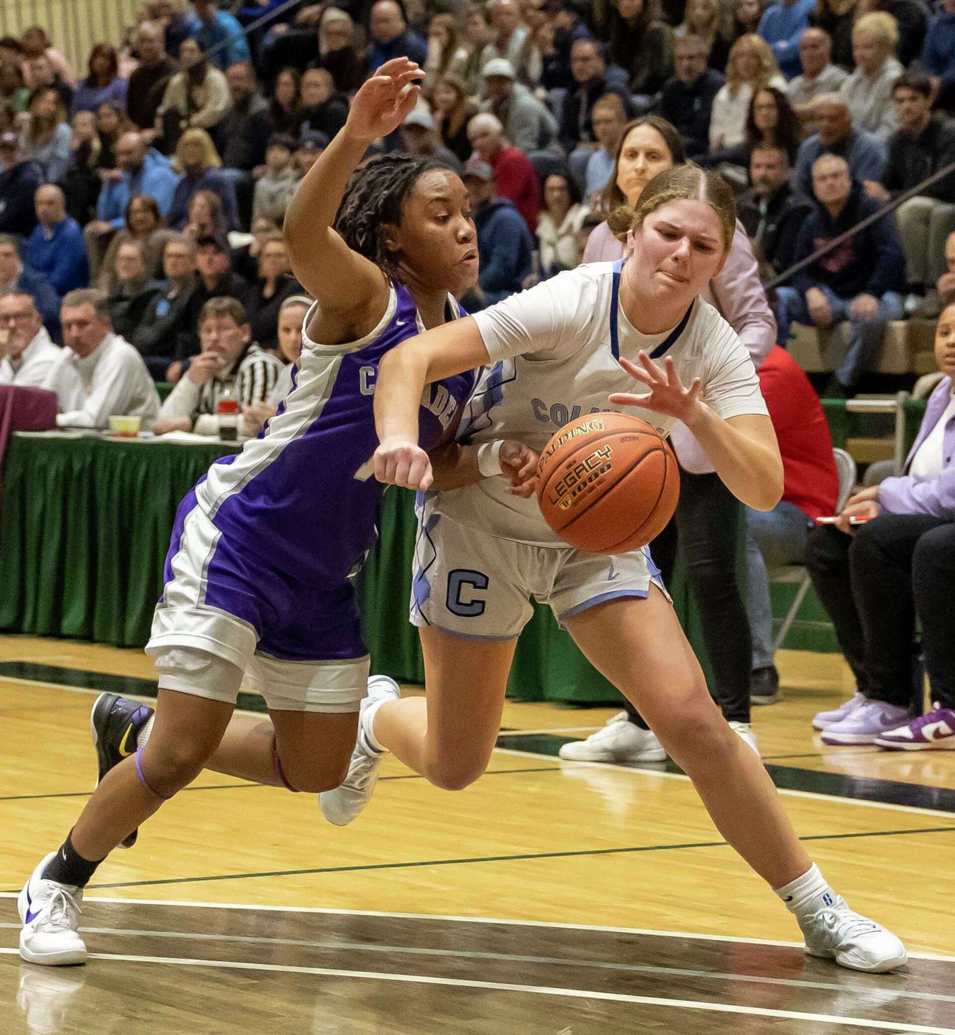 Catholic Central wins Class AA girls' basketball title in thriller