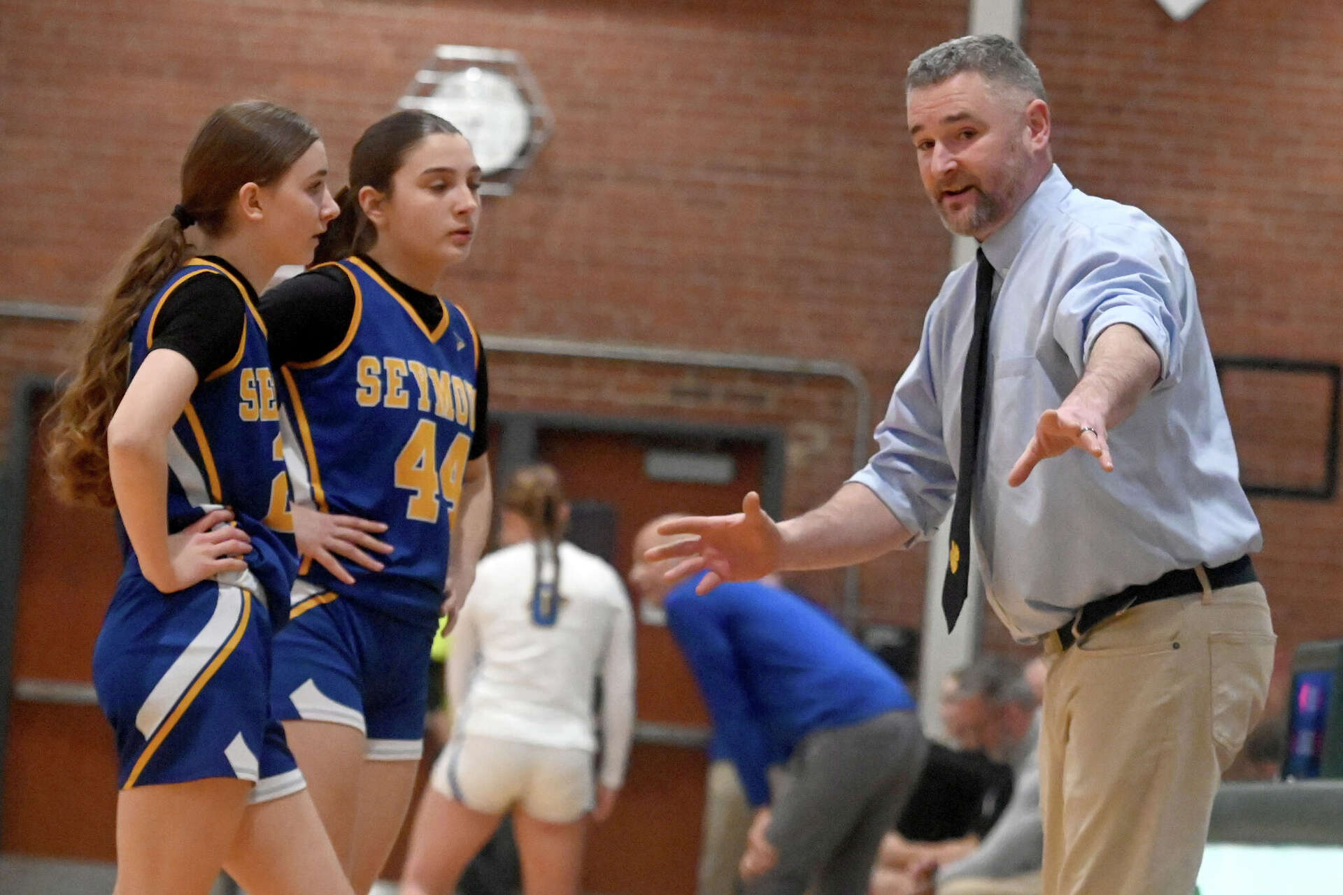 Seymour girls basketball secures big team win at Holy Cross