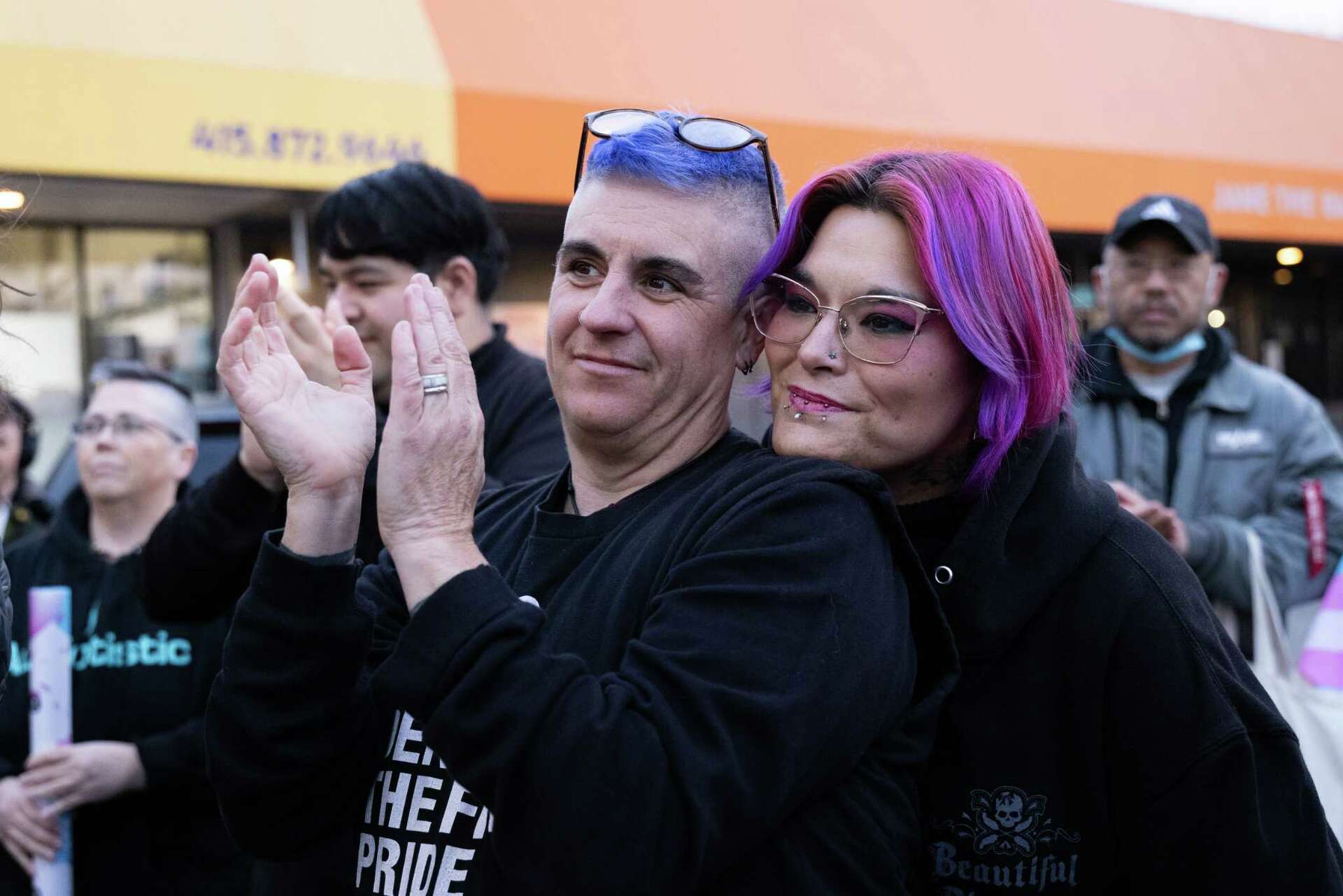 Protesters rip into second S.F. spa over transgender policy