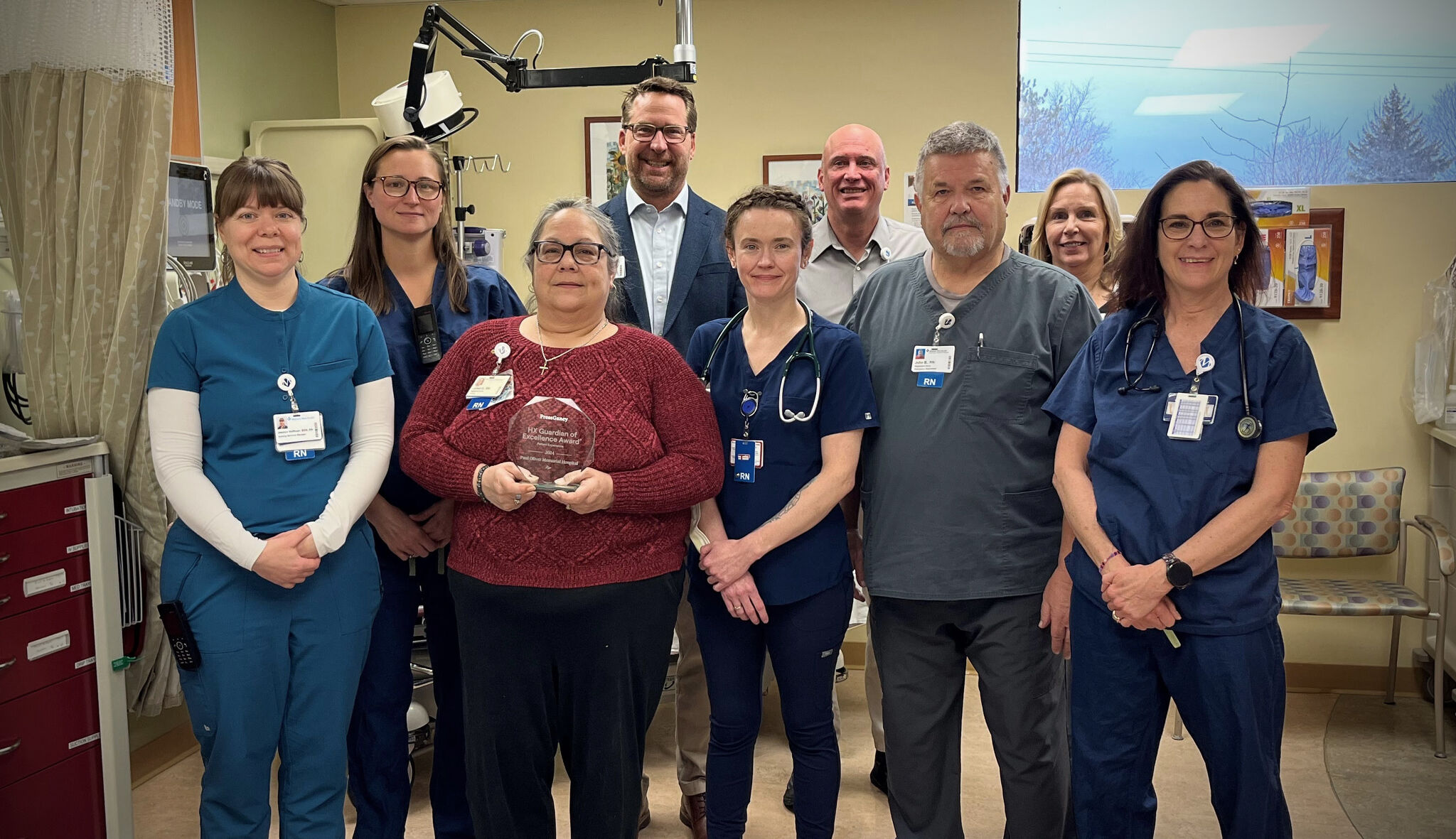 Paul Oliver Memorial Hospital receives Press Ganey excellence award