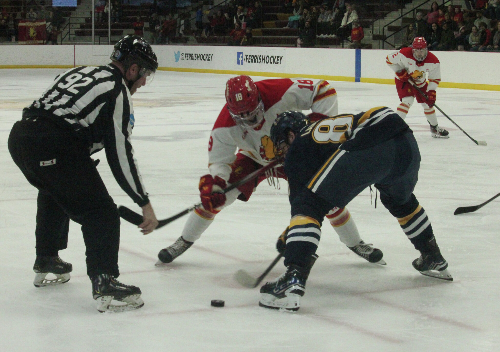 Ergang was a key leader for Ferris hockey