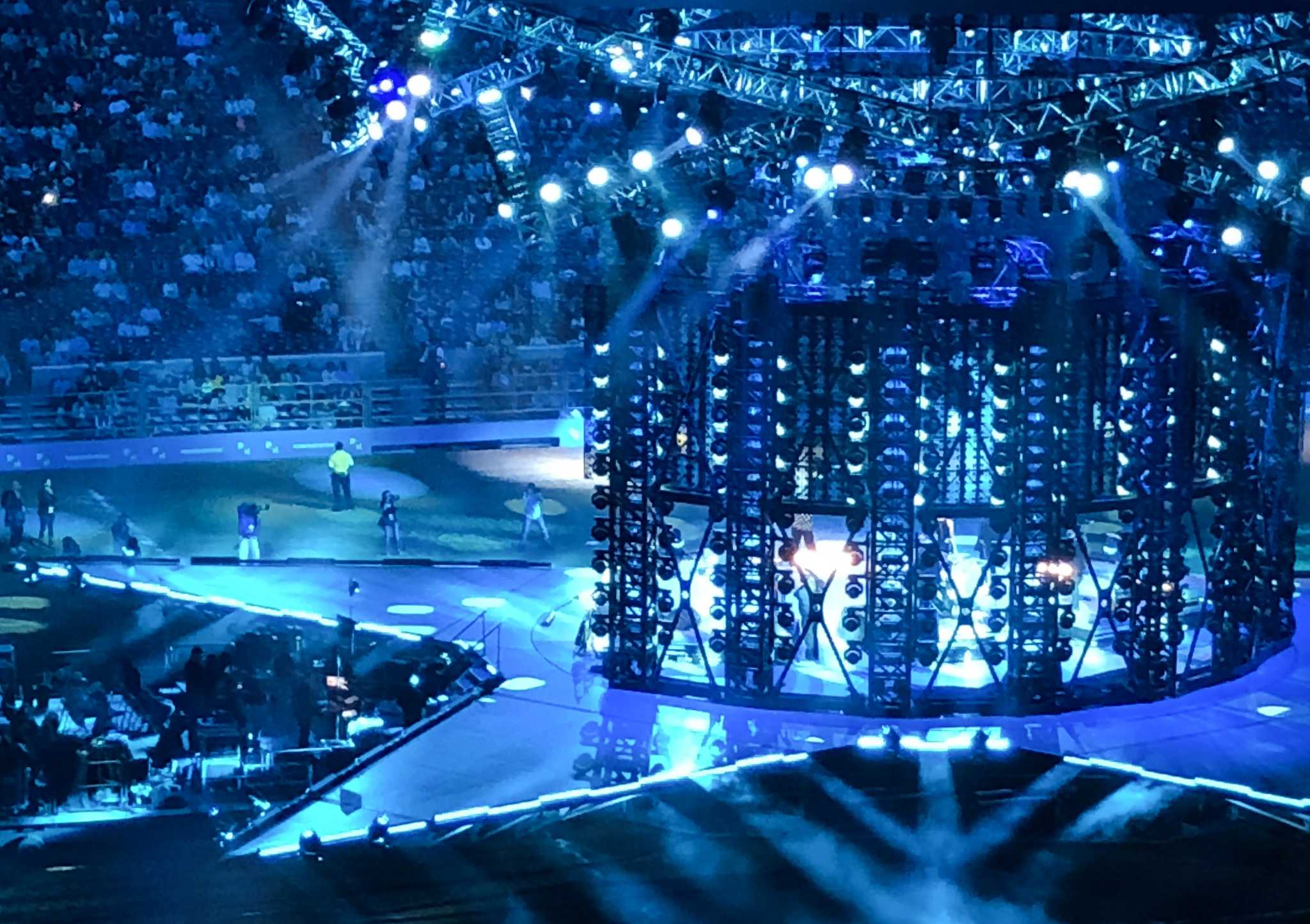 The history behind the Houston rodeo’s iconic star-shaped stage