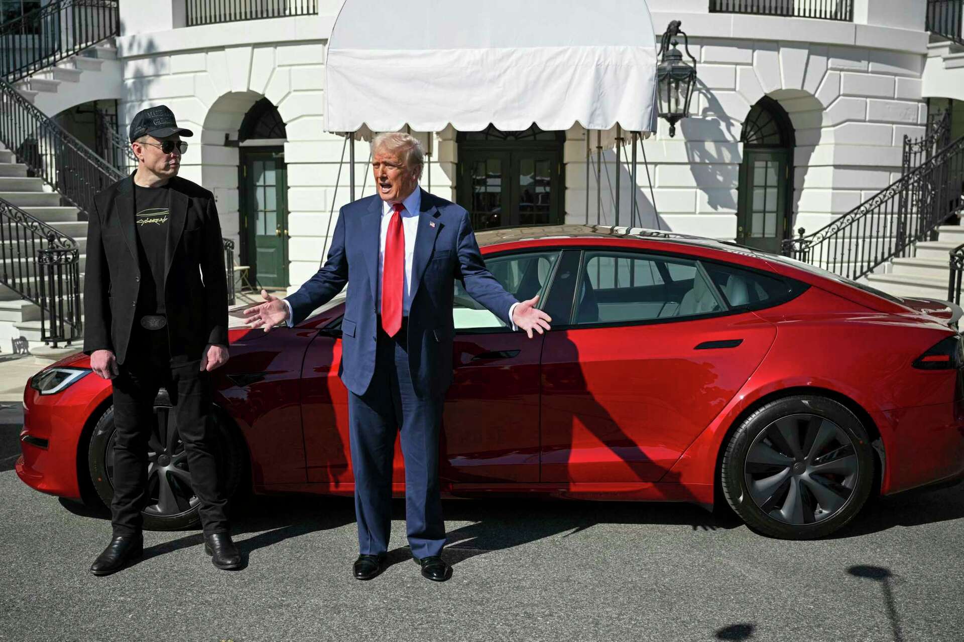 Tesla boycotts lead Trump to pledge support to Musk against 'lunatics'