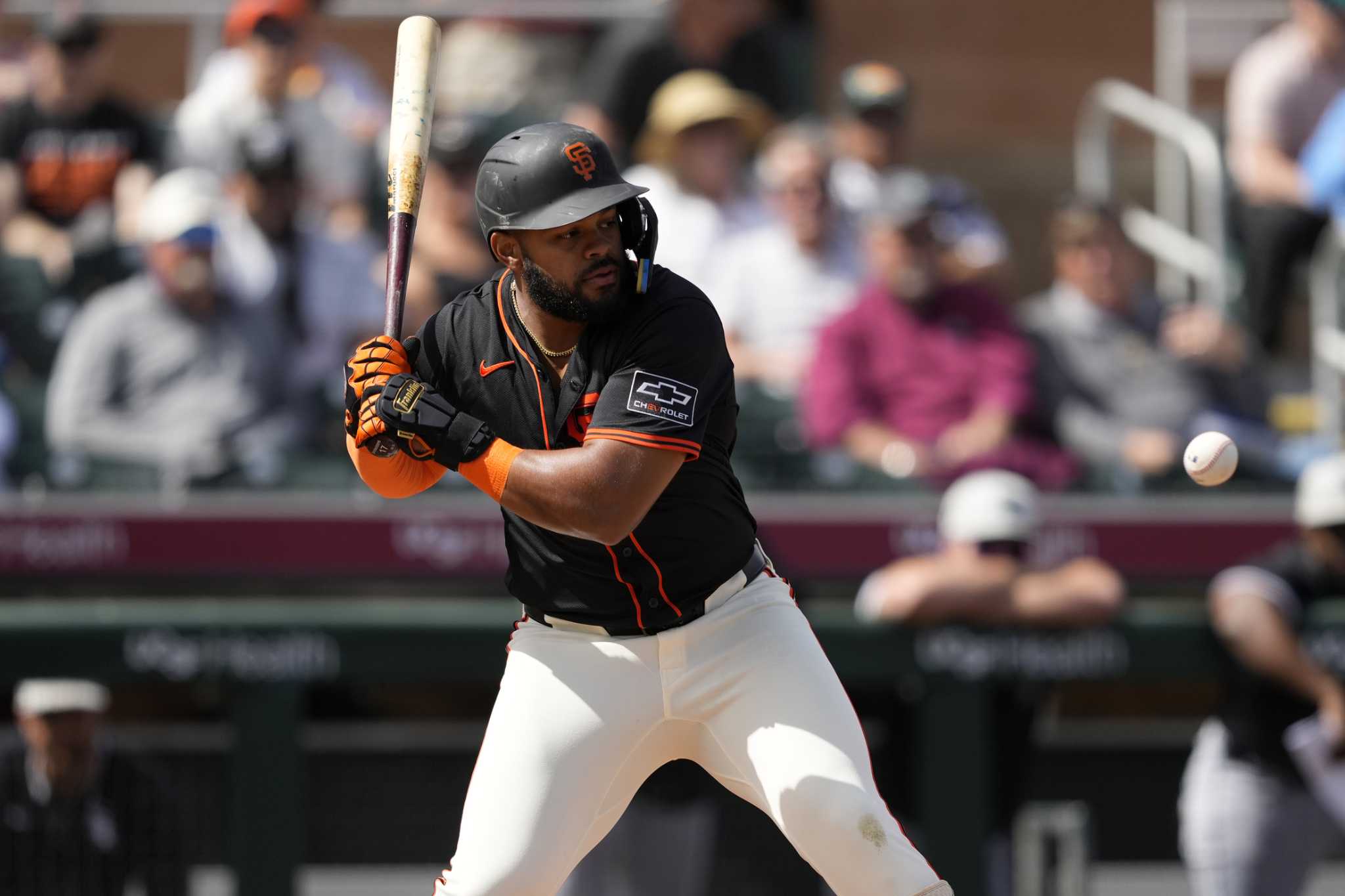 Giants’ Heliot Ramos might regularly hit leadoff against left-handers