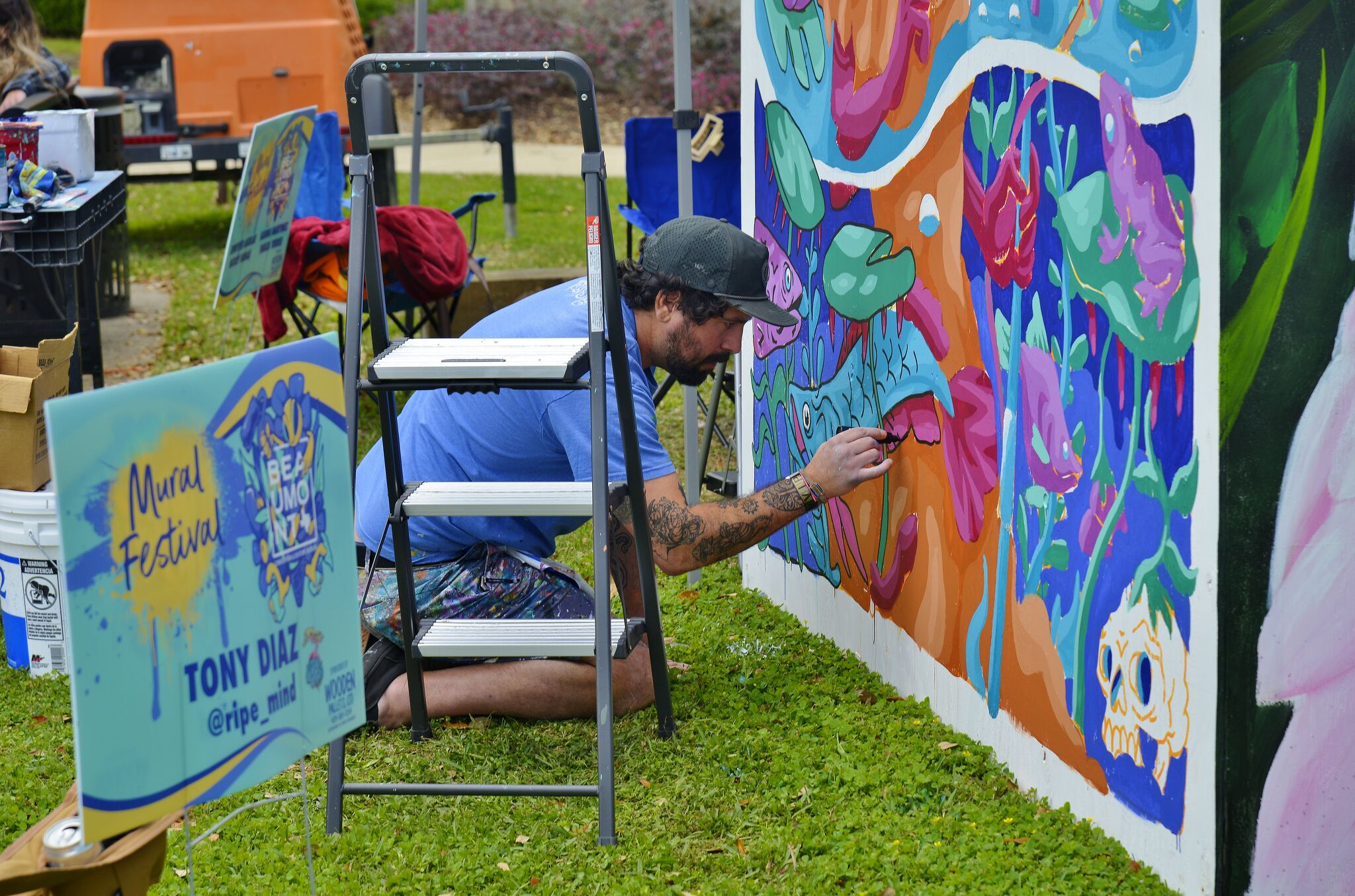 Mural Fest in Beaumont brings hundreds