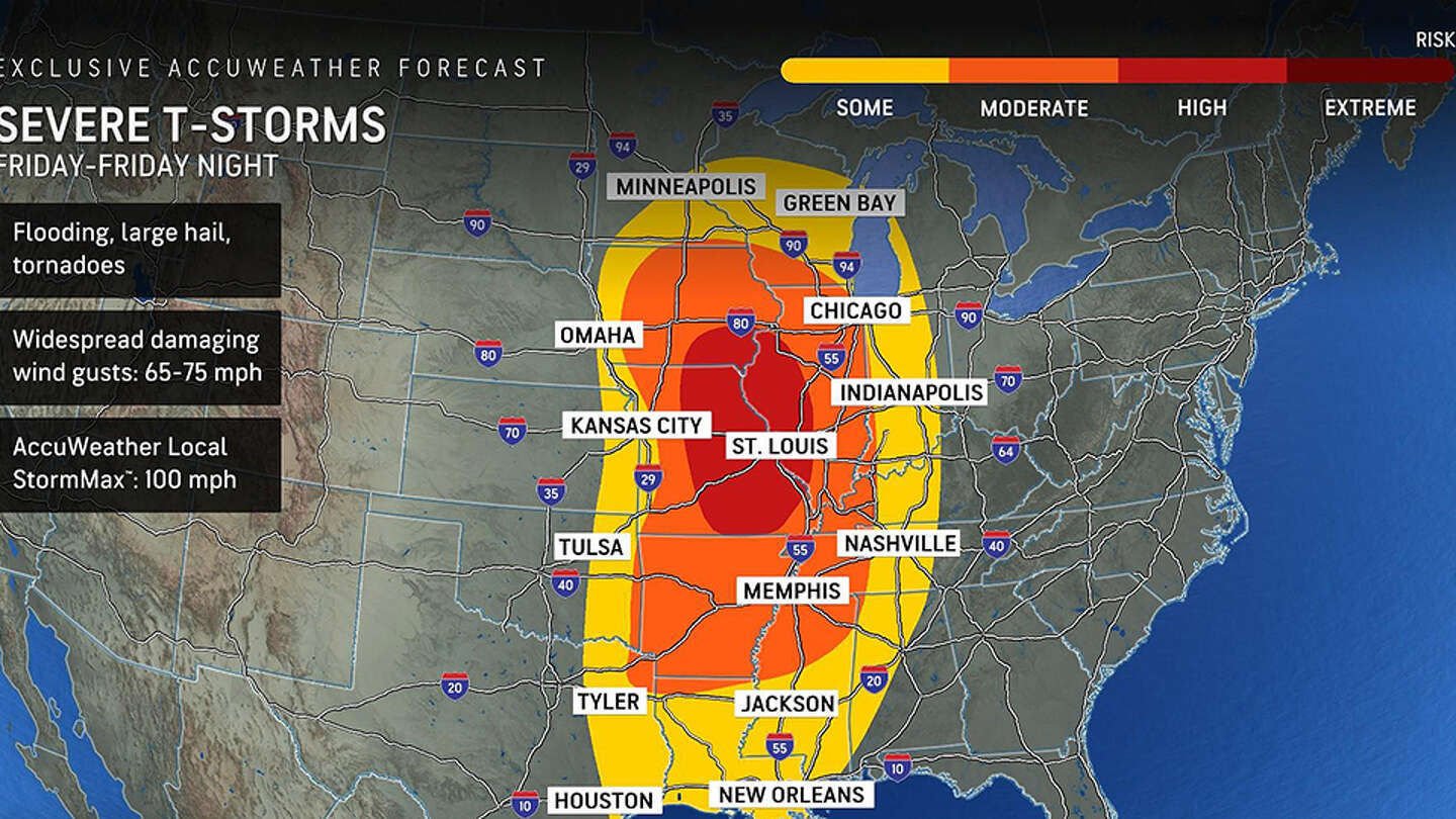 Illinois braces for severe storm with 75 mph winds, hail threat