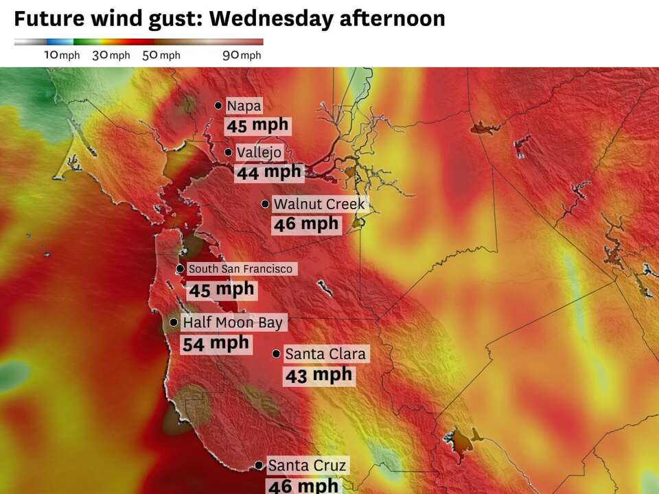 Bay Area storm: Heavy rain is about to peak. Here’s where