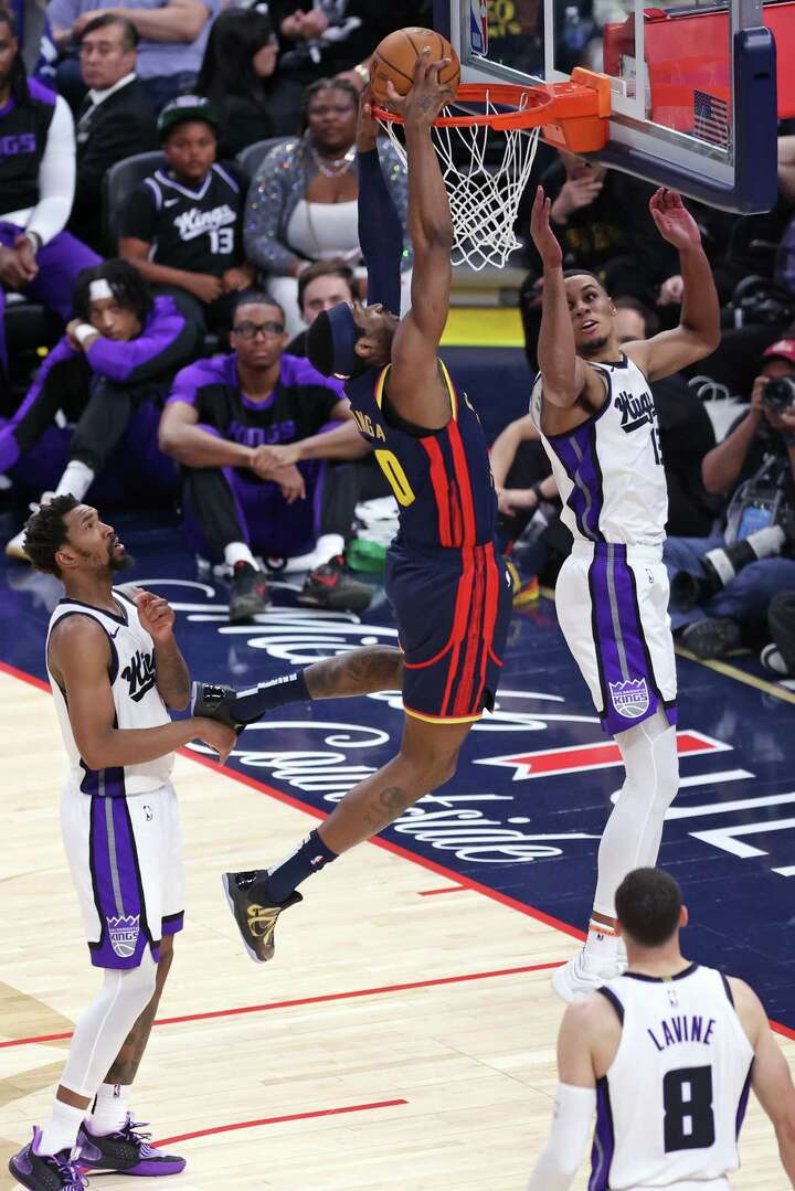 Jonathan Kuminga flexes in Warriors return: ‘We need that athleticism’