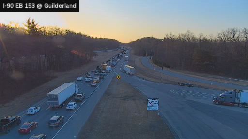 Crash closes two lanes of traffic near Exit 24 on Thruway