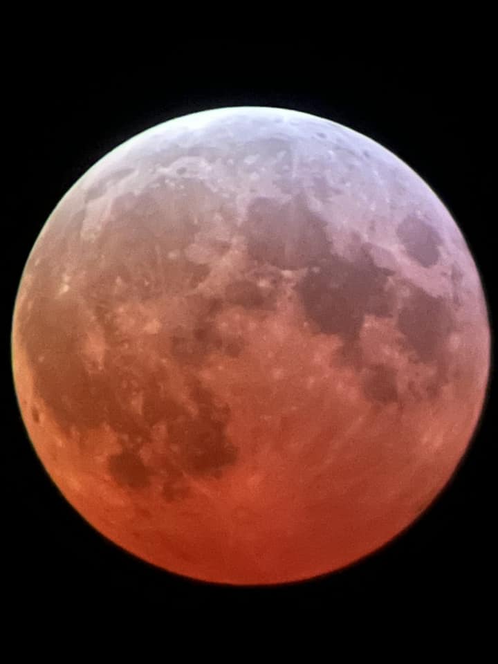 PHOTOS: Lunar Eclipse visible across Michigan Thursday overnight