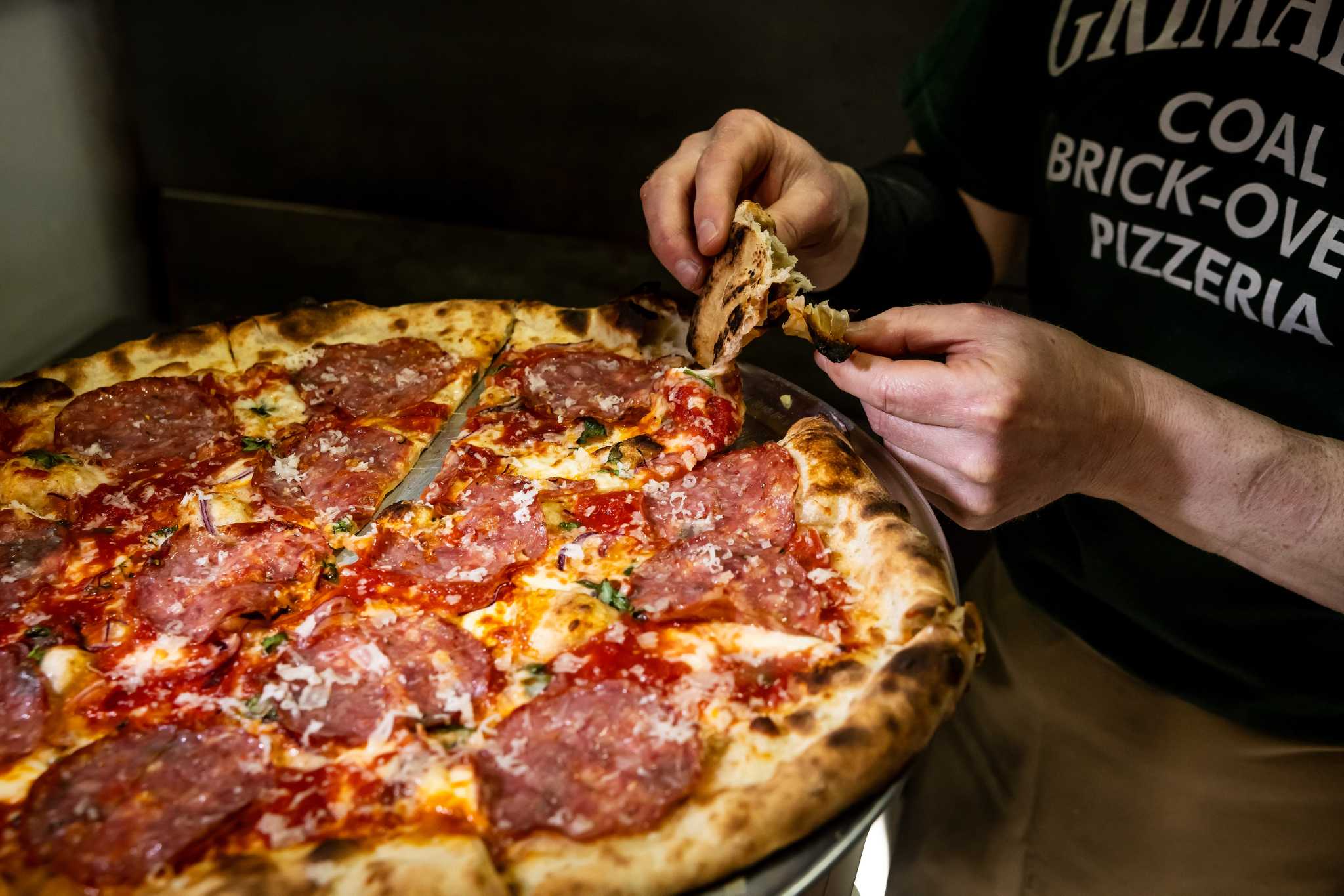 Inside Emilia's Pizzeria in Berkeley, a one-man pizza sensation