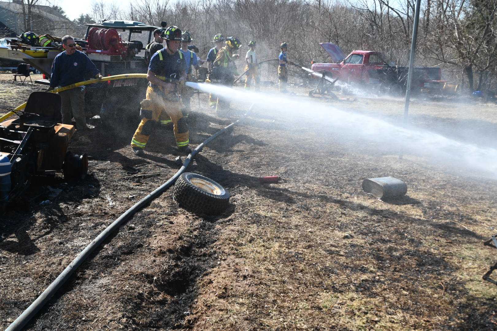 Brush fire risk in CT is high for most of the state today: Officials