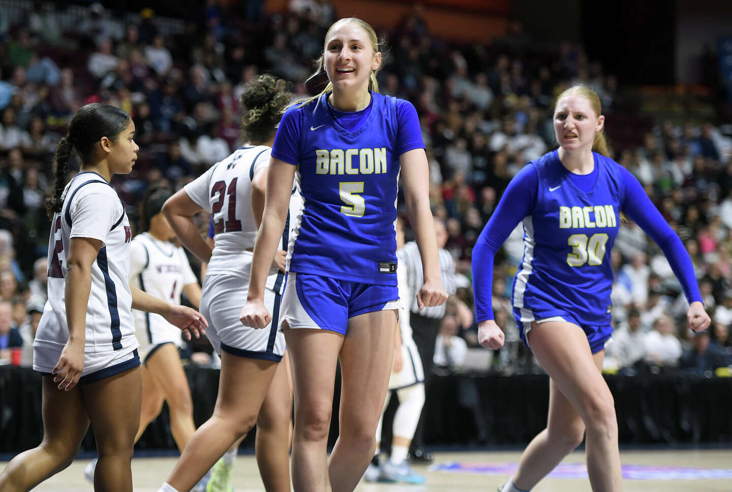 Bacon Academy girls basketball win CIAC Class M tournament