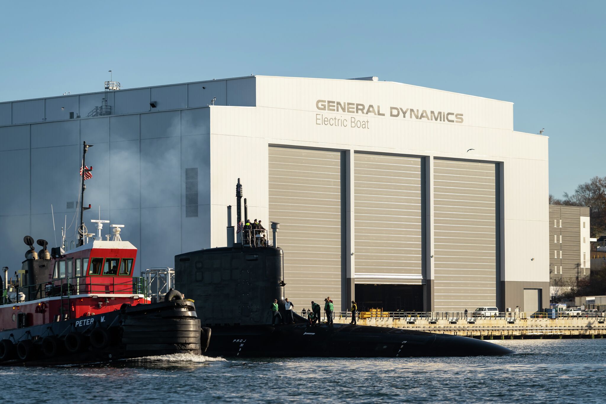 Groton's new Electric Boat shed valued at $640M, at top of CT tax list