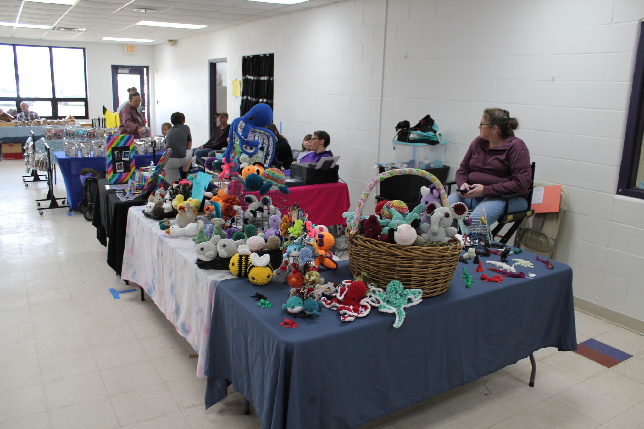 Annual Indoor Market hosted in Morley Michigan Community Center