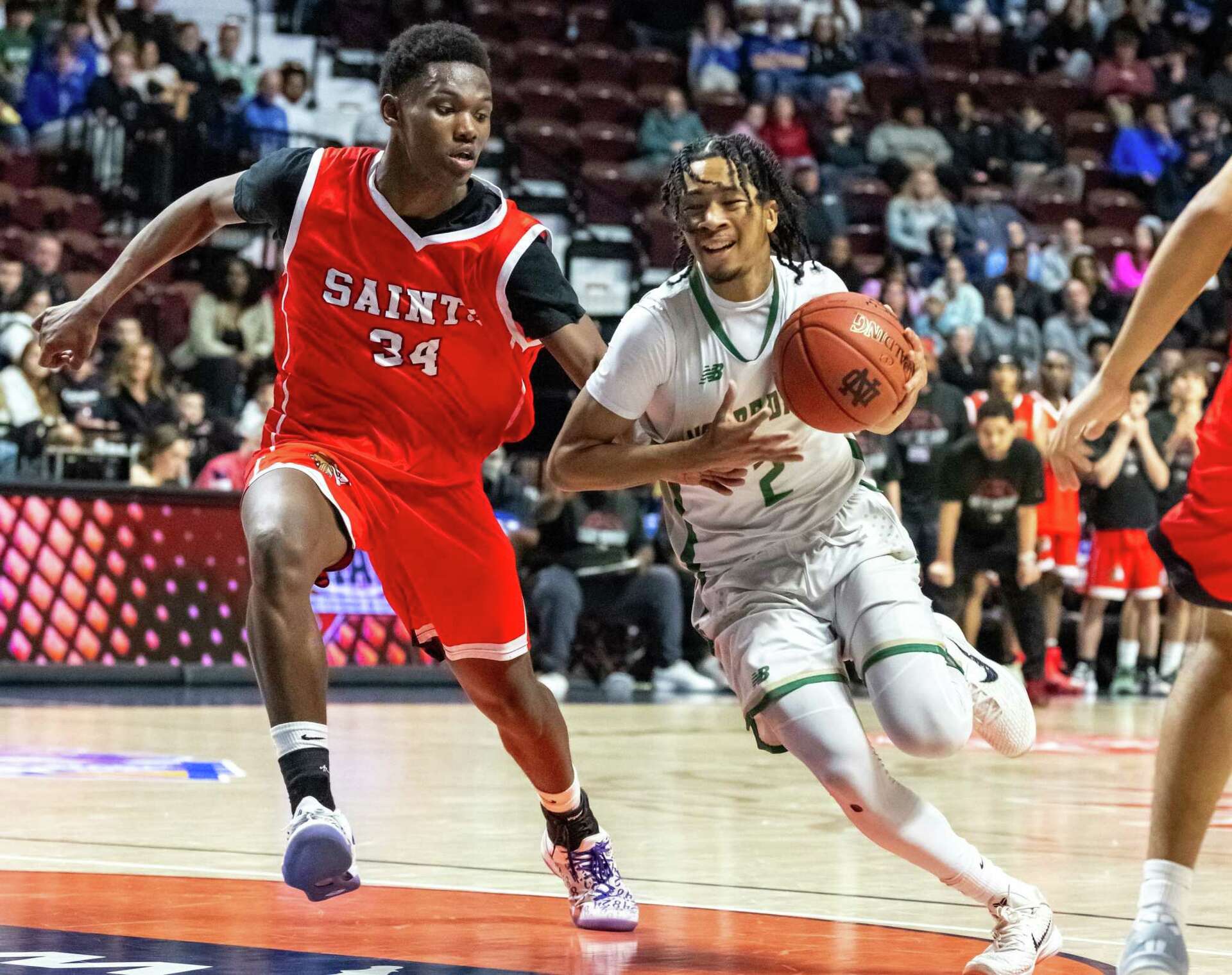 Notre Dame St. Bernard CIAC basketball tournament title