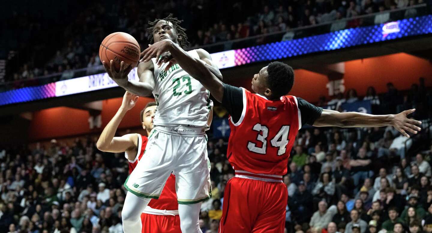 CT basketball star Abdou Toure works out for UConn basketball staff