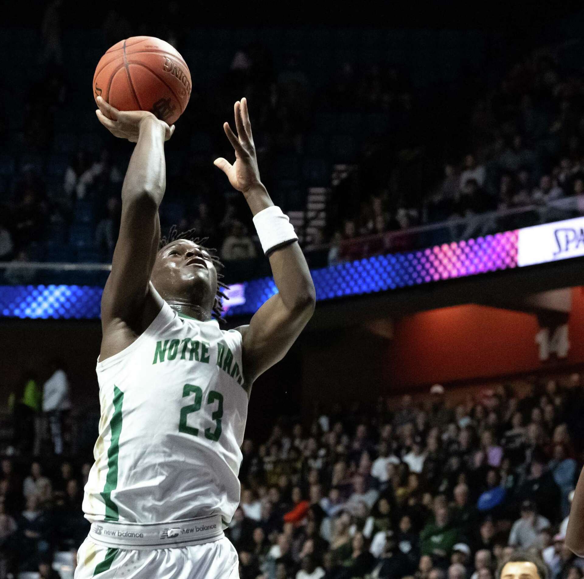 CT basketball star Abdou Toure works out for UConn basketball staff