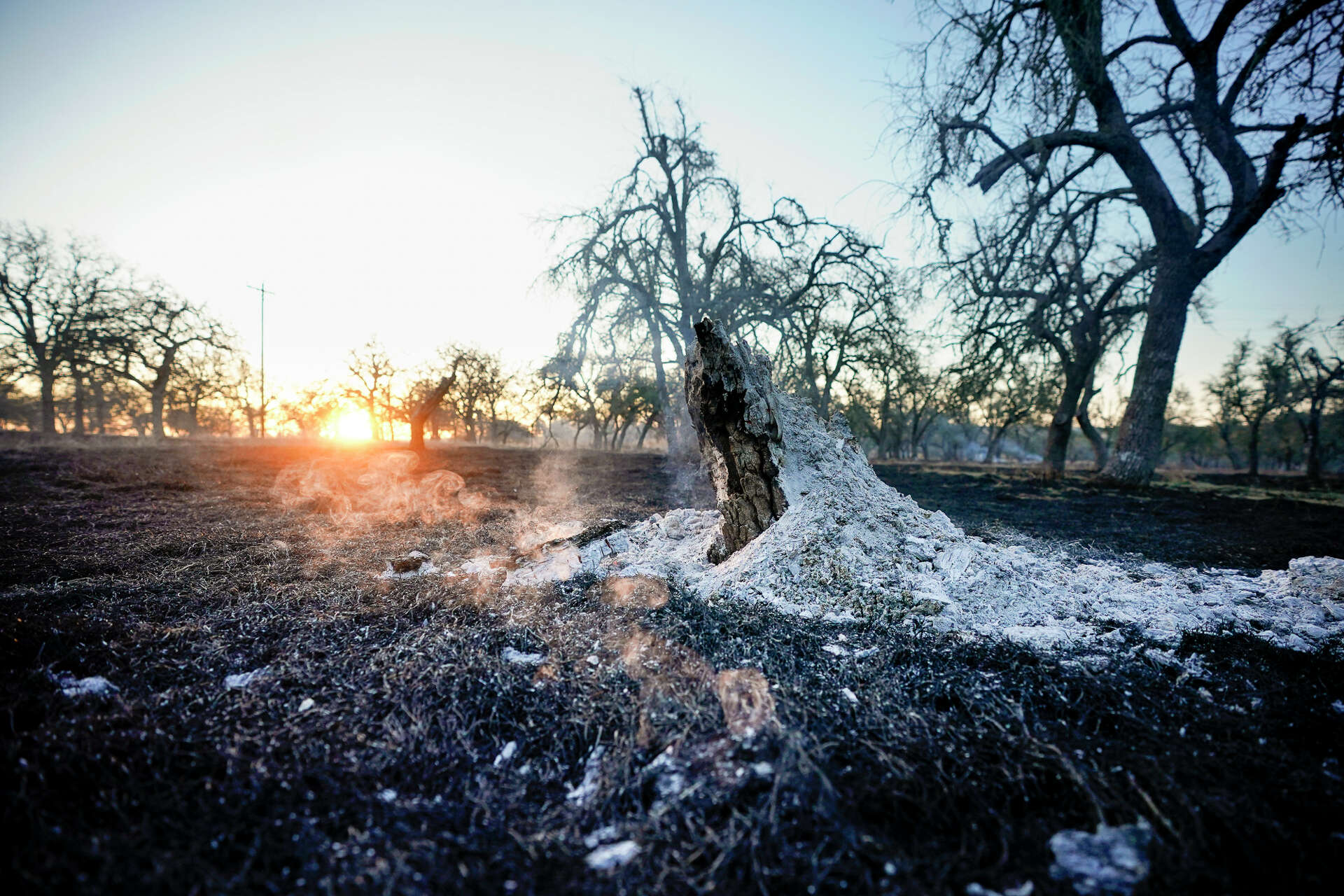 The 8,600 acre Fredericksburg wildfire is 40% contained