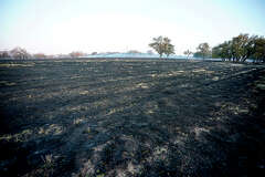 The 8,600 acre Fredericksburg wildfire is 40% contained