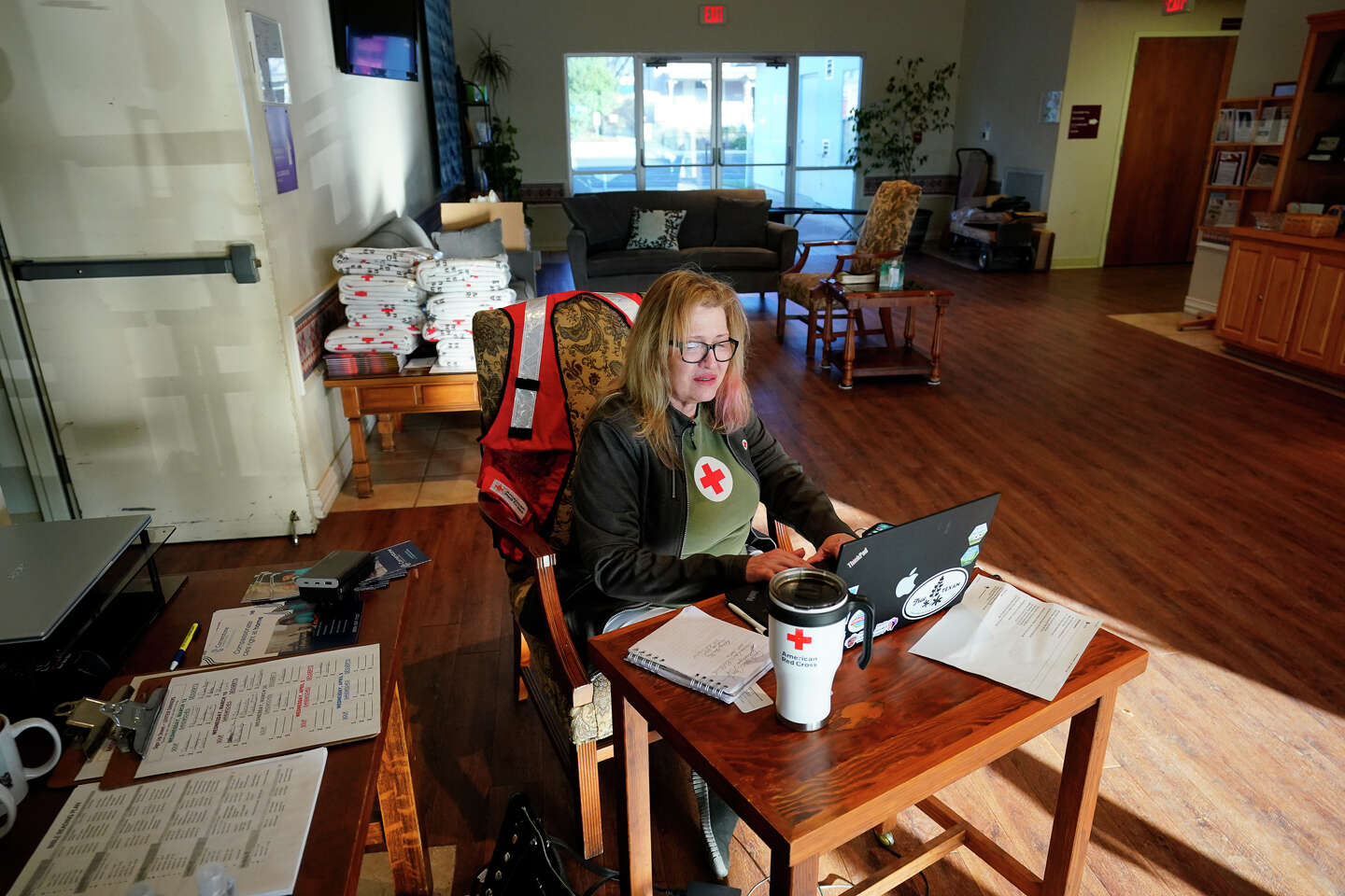 The 8,600 acre Fredericksburg wildfire is 40% contained