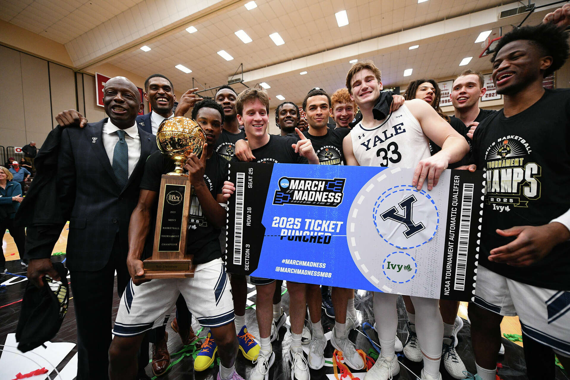 Yale men's basketball earns March Madness berth with Ivy League win