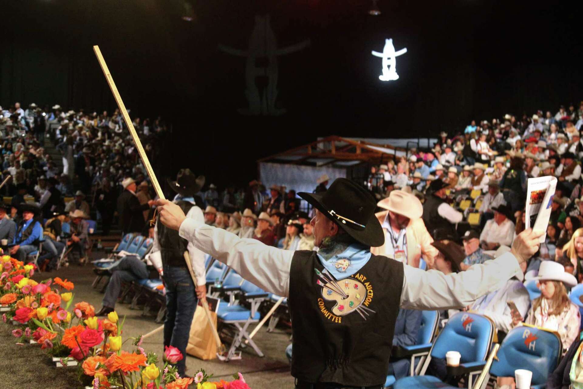 Houston student's painting sells for record $276K at rodeo art auction