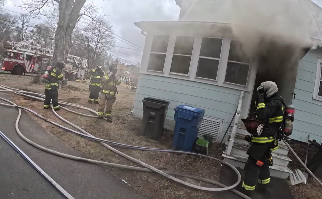 Manchester firefighter injured in blaze on Highland Street: officials