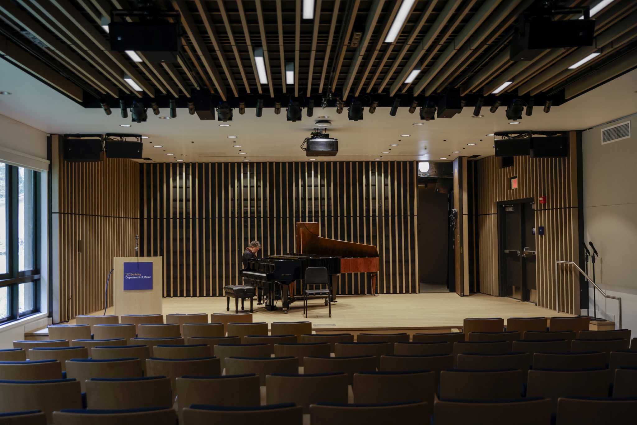 Perfect acoustics at UC Berkeley classroom converted into concert hall