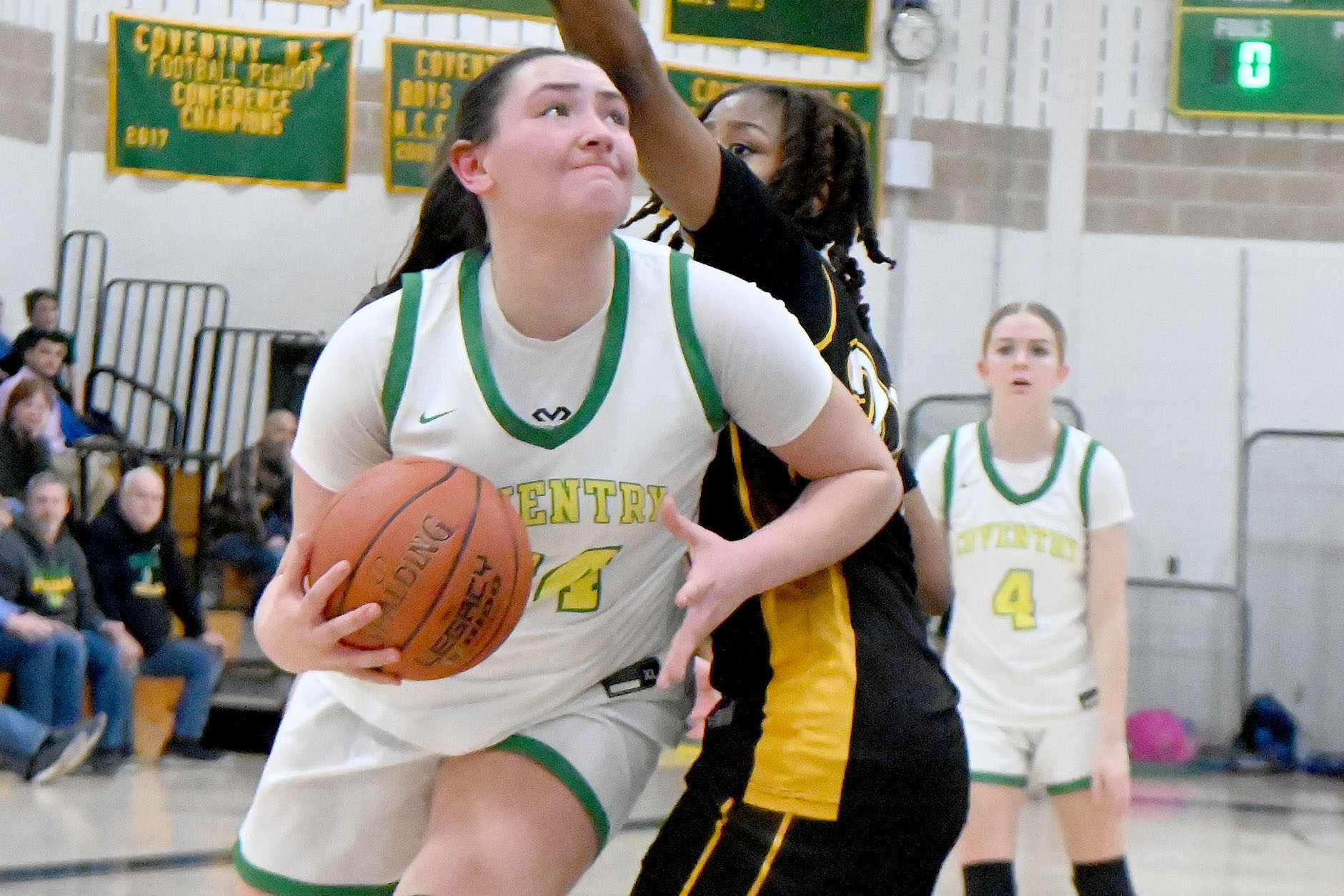 Mayo leads Coventry to first Class S girls basketball title since 1988