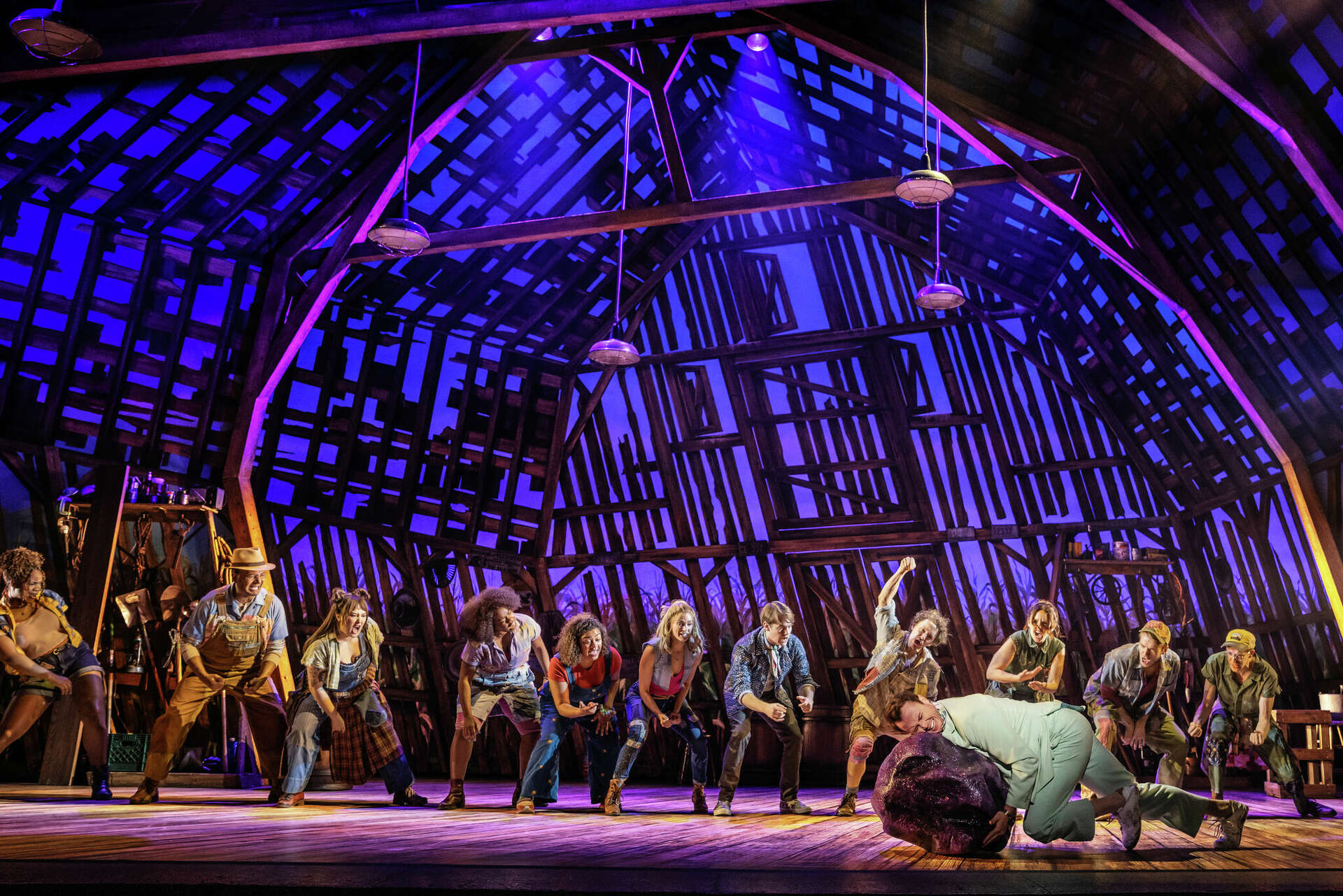 Theater review: 'Shucked' an escapist, corny romp at Proctors