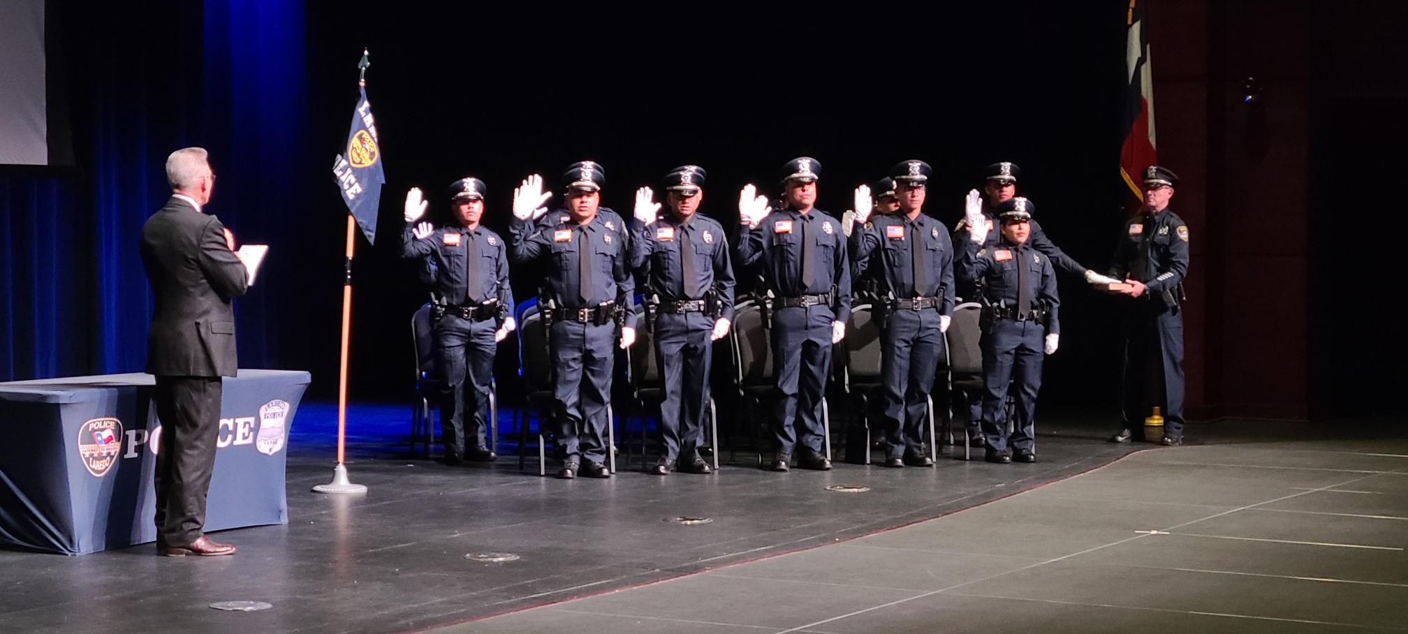 Sixteen officers join the ranks of the Laredo Police Department