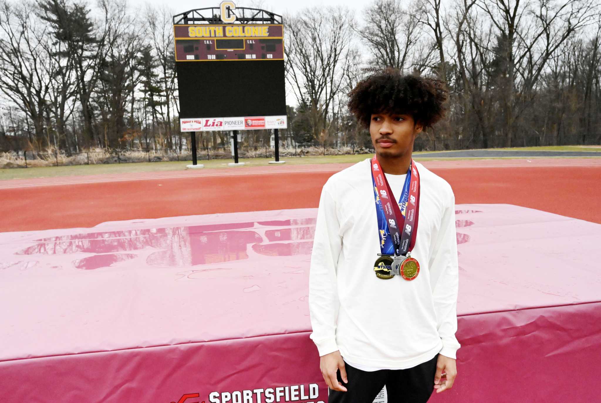Colonie junior high jumper Ryan Buskey prevails twice in high jump