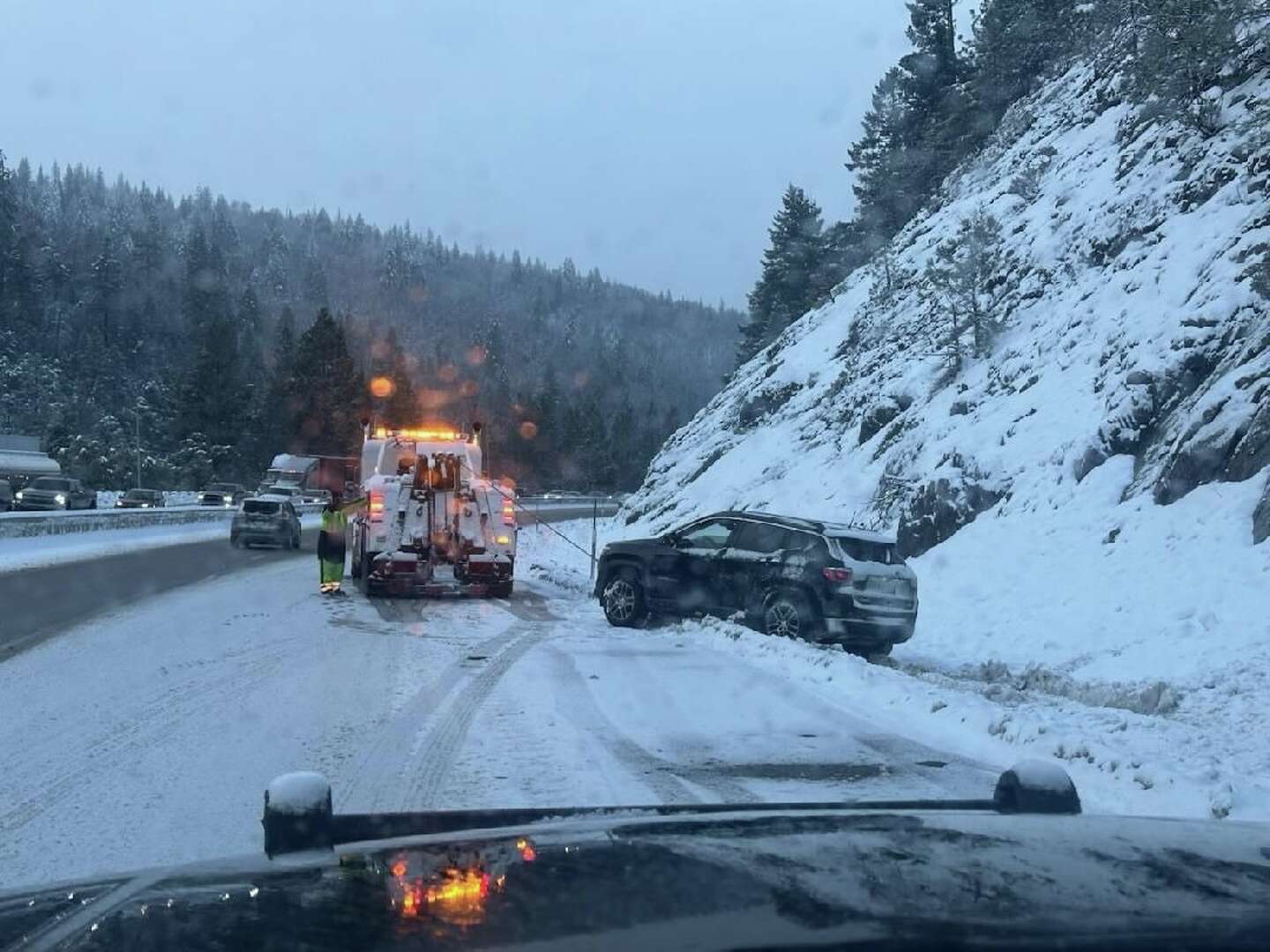Multiple collisions and road closures disrupt I-80 traffic