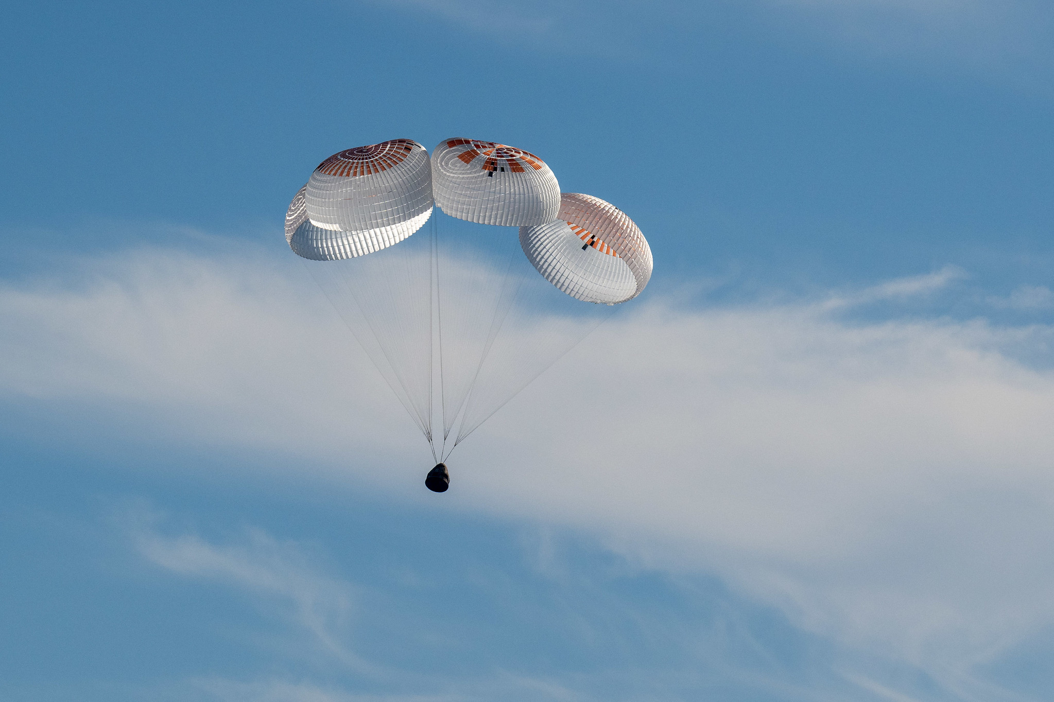 NASA astronauts splash down off Florida coast, ending 9-month saga