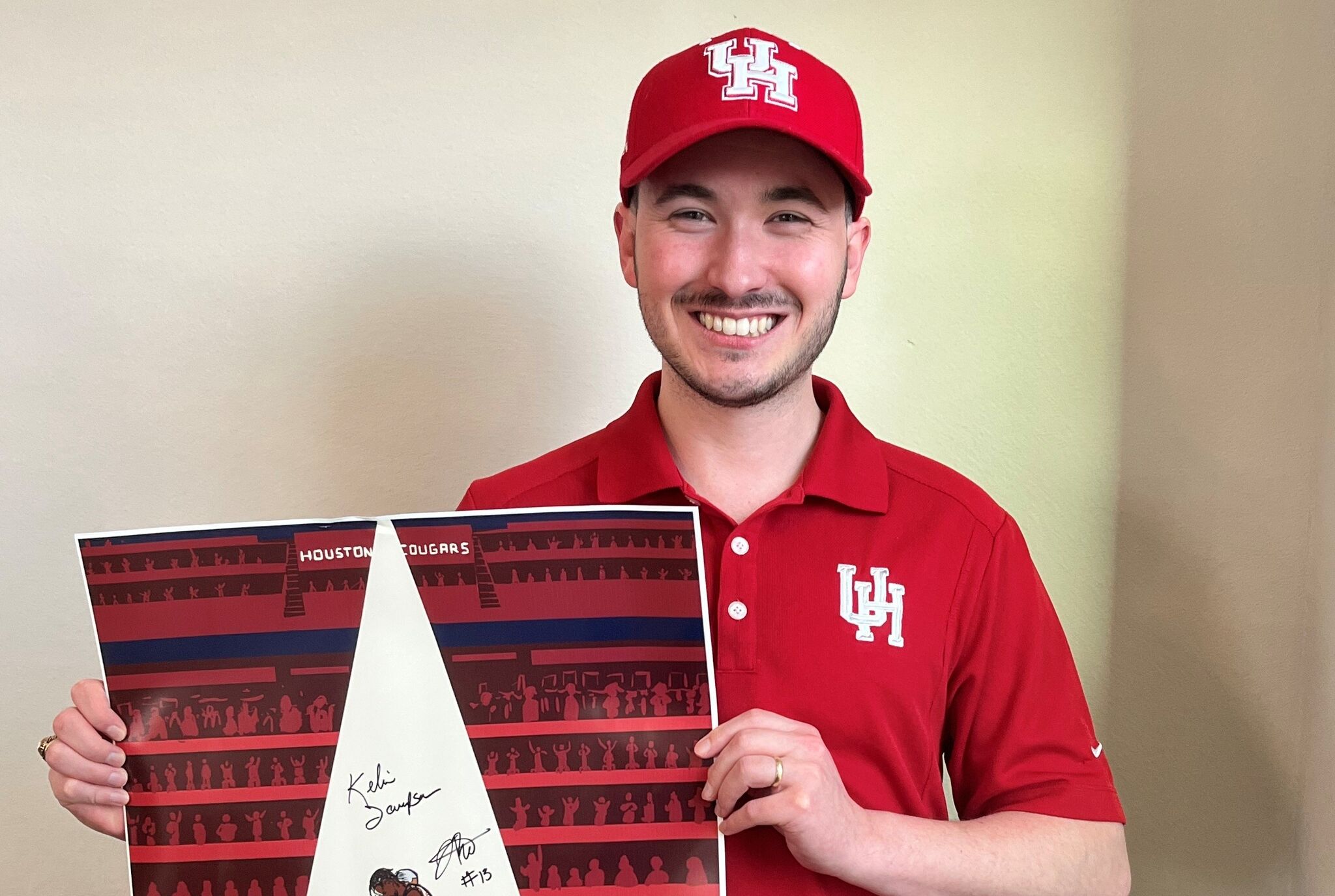 UH basketball illustrations: Cory Rodriguez captures Coogs' big season