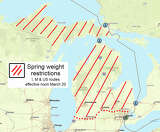 Michigan begins lifting weight restrictions March 20