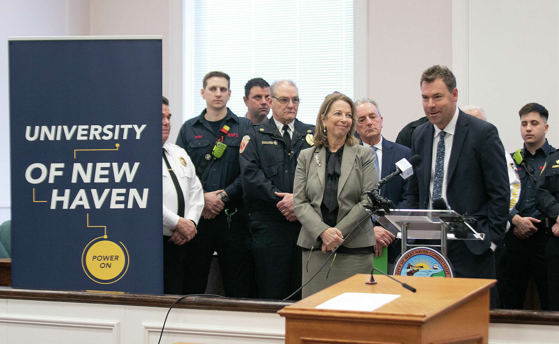 West Haven, UNH grow partnership with first responder full tuition