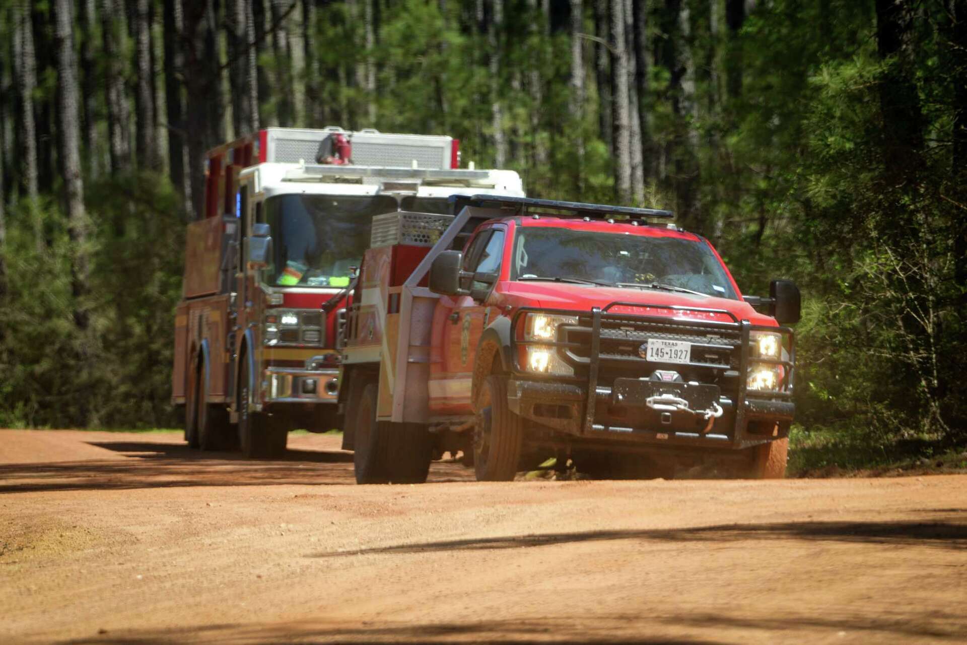 Sam Houston National Forest fire evacuees can go home: Live updates
