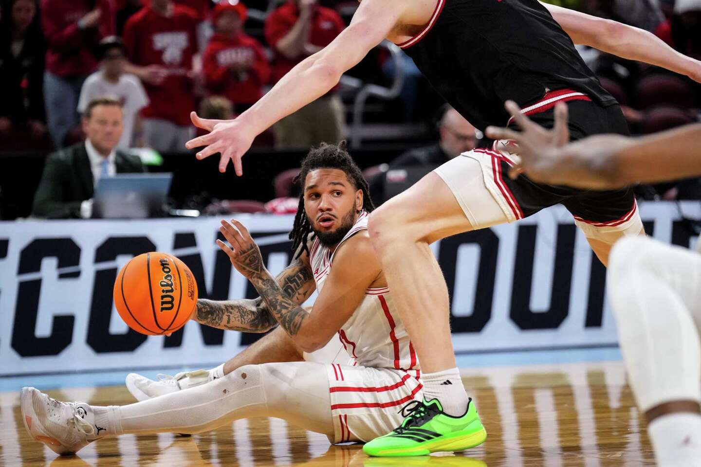 Houston basketball: Terrance Arceneaux plays through Achilles pain